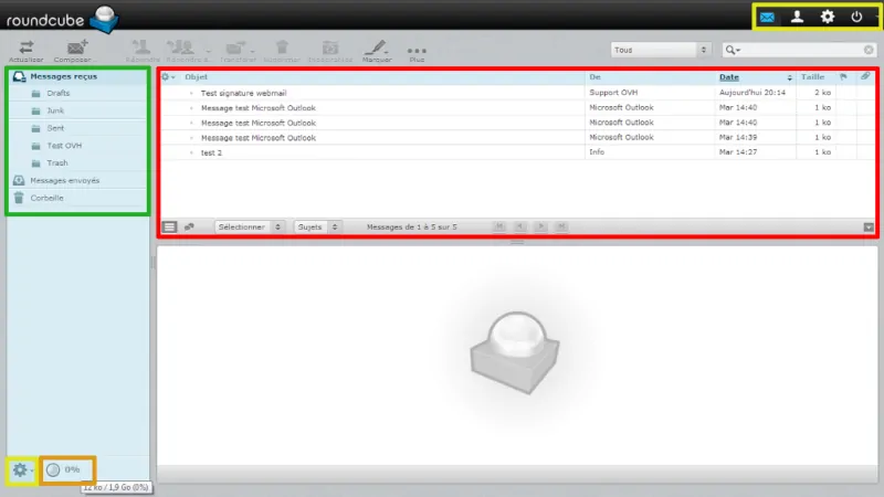 Webmail : définition et exemples (Gmail, Outlook, Yahoo OVH etc.)